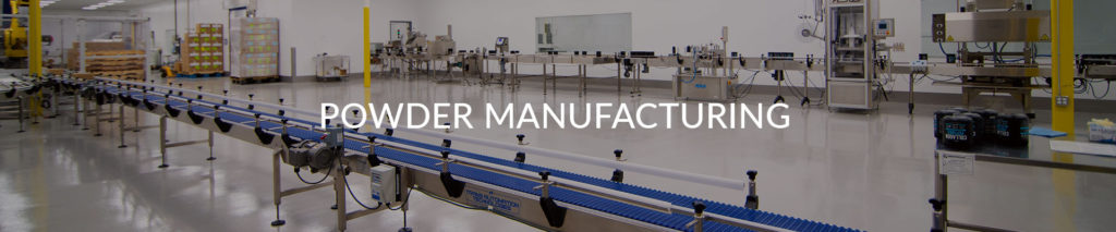 Custom Powder Manufacturing - Robinson Pharma, Inc